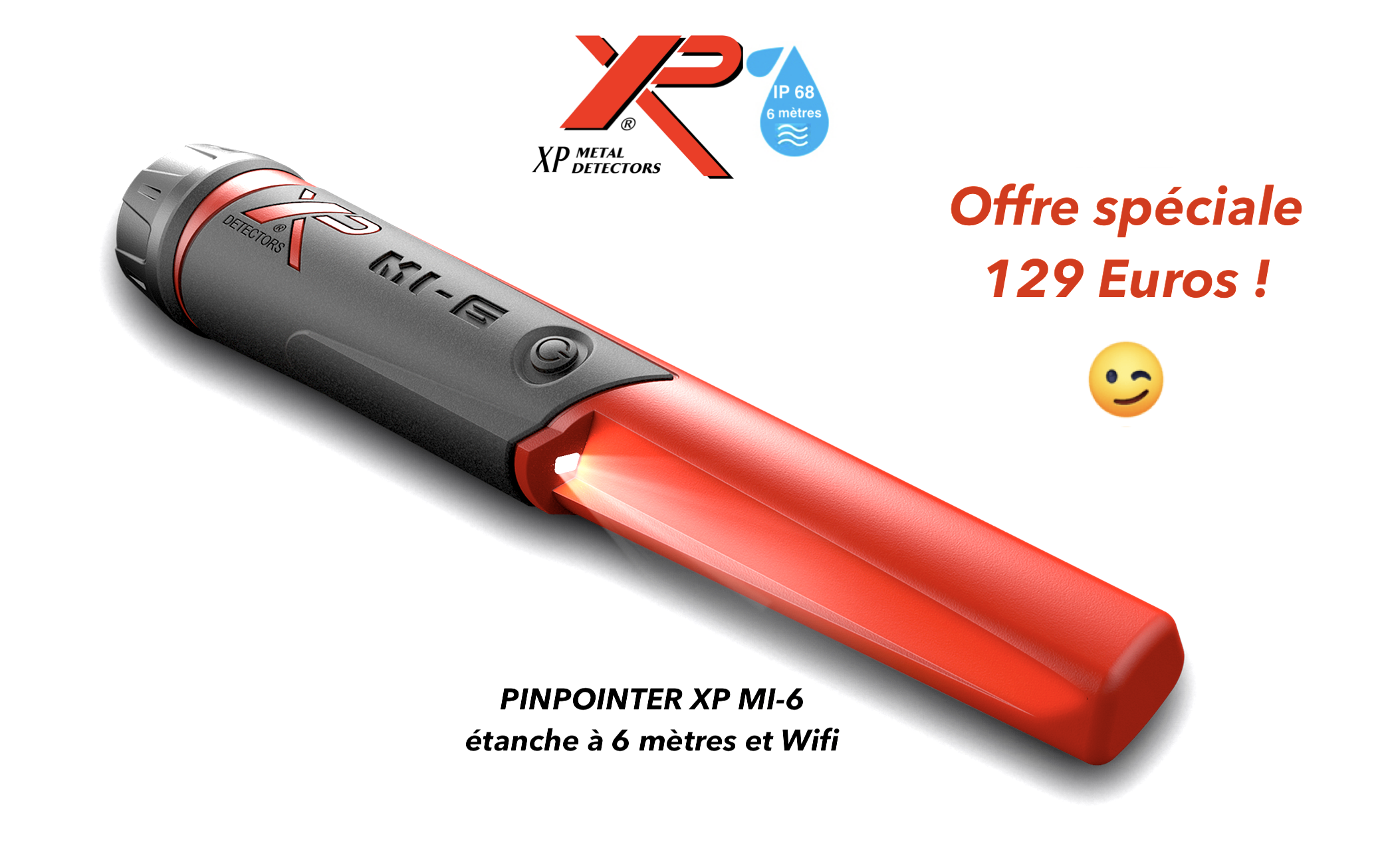 PINPOINTER XP MI-6 étanche et Wifi – Sud Ouest Détection