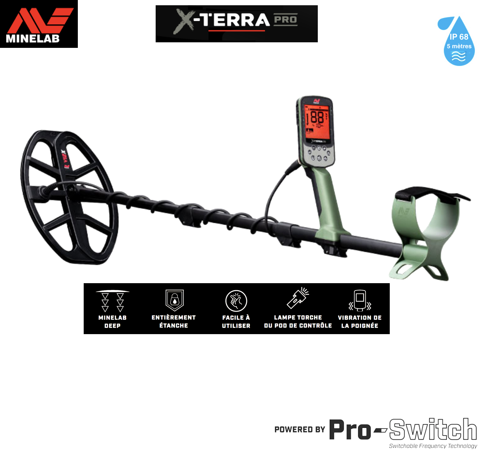 MINELAB X-TERRA PRO – Sud Ouest Détection