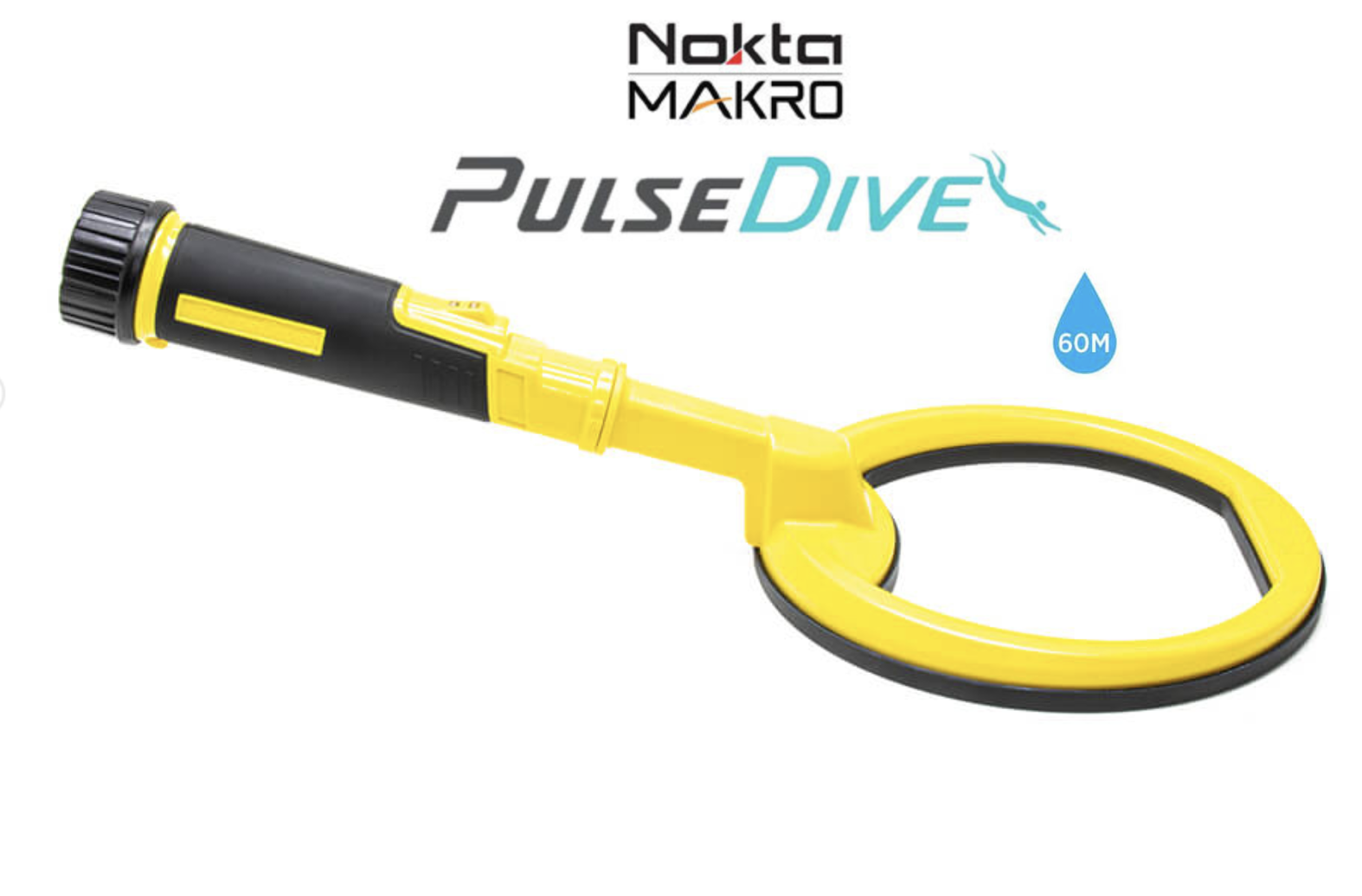 POINTER NOKTA PULSE DIVE SCUBA DETECTOR Sonde 20 cms JAUNE (sans ...