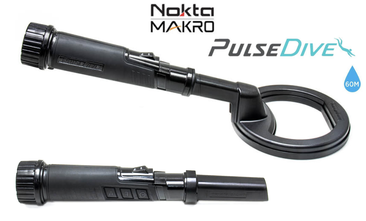 POINTER NOKTA PULSE DIVE 2 en 1 NOIR – Sud Ouest Détection